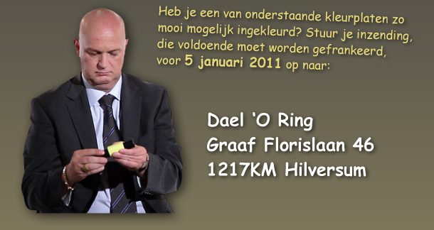 Dael o ring - kleurwedstrijd