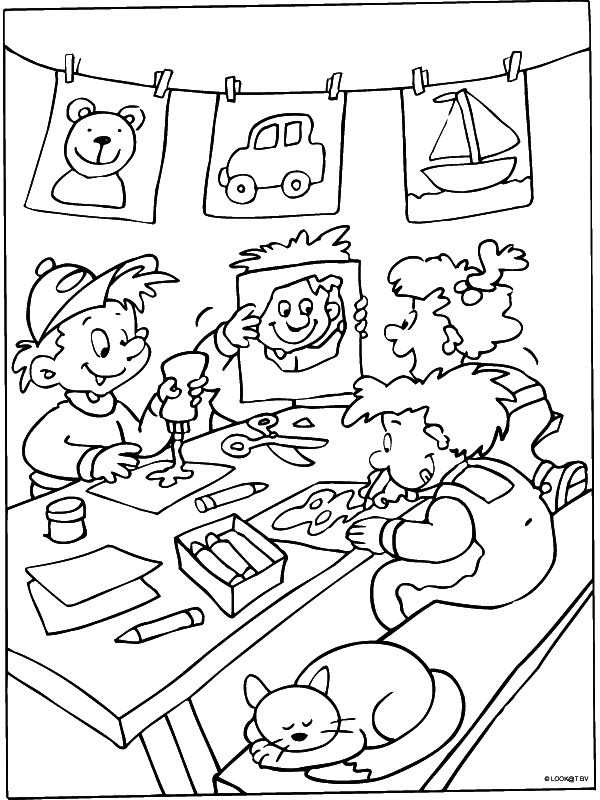Pages Schoolplaten Educima Colorare Edupics Disegno Coloriage Educolor ...